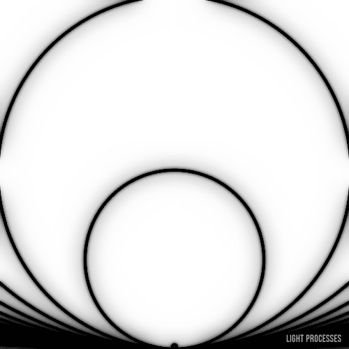Circular black and white design GIF on GIFER - by Adorius