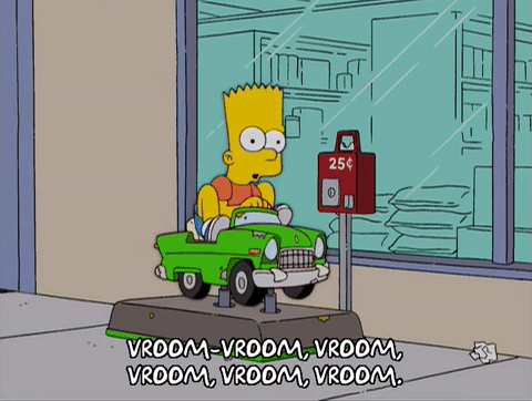 Bart simpson season 16 car GIF on GIFER - by Nadal
