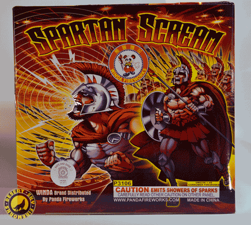 Fireworks arizona desert sky fireworks spartan scream GIF on GIFER - by ...