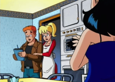 GIF archie comics archies funhouse attack of the 50ft veronica ...