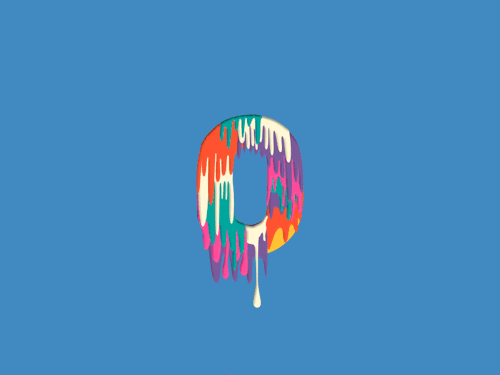 Typography design animation GIF on GIFER - by Rainfist