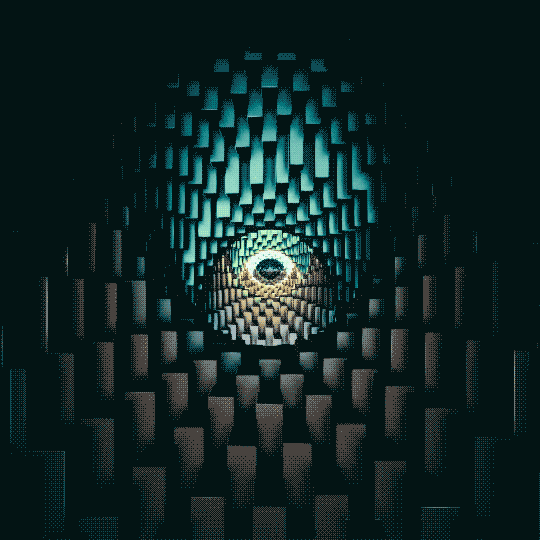 GIF geometry psychedelic tunnel - animated GIF on GIFER - by Saron