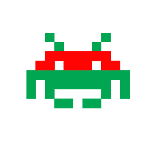 GIF space invaders 8bit arcade - animated GIF on GIFER - by Bloodbringer