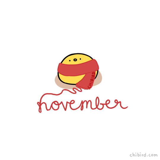 November chibird autumn GIF on GIFER - by Chillsmasher
