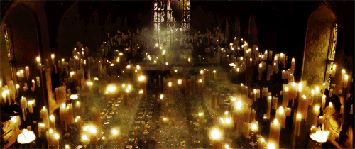 Candles harry potter magic GIF on GIFER - by Dagdador