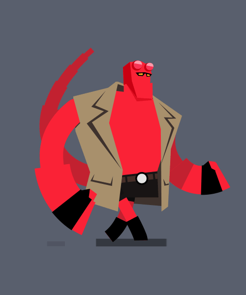 Hellboy loop GIF on GIFER - by Doomraven