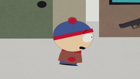 GIF stan marsh scared gun - animated GIF on GIFER - by Anann
