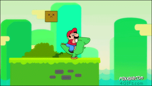 Mario gaming GIF on GIFER - by Anayalhala