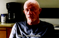 Mike erhmantraut breaking bad walter white GIF on GIFER - by Hellbrew