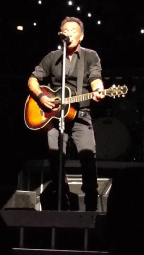 GIF bruce springsteen glenn frey music - animated GIF on GIFER - by Ana