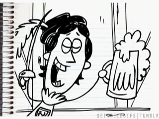 GIF cartoon comedy seinfeld - animated GIF on GIFER - by Daizshura