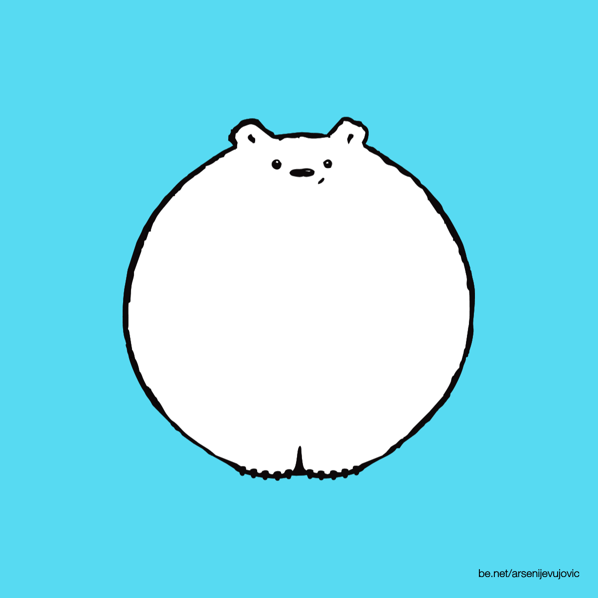 GIF round bear animation - animated GIF on GIFER - by Blackbearer