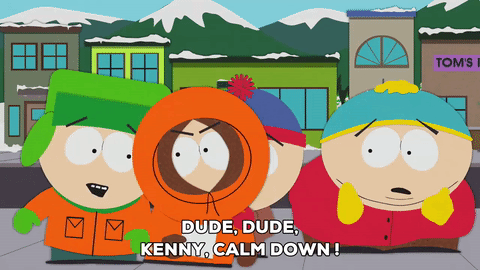 Angry scared eric cartman GIF on GIFER - by Memi