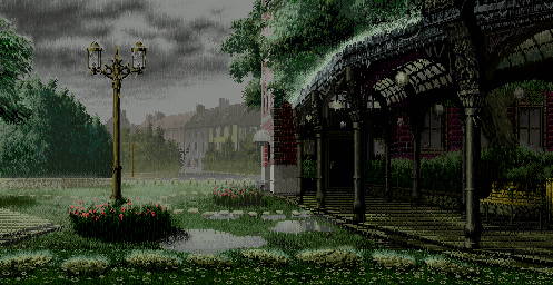 Pixel pixel landscape GIF on GIFER - by Sirazan