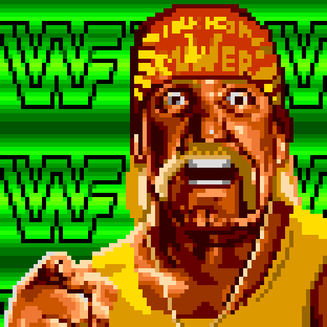 Hulk hogan 8 bit wrestling GIF on GIFER - by Dabei