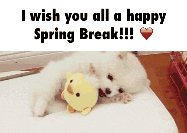 Spring Break Animated
