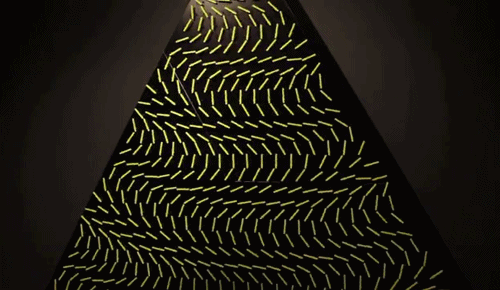 Geometry matrix art GIF on GIFER - by Mazular