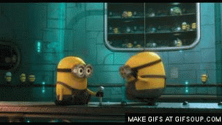 Hammer minions nail GIF on GIFER - by Morana