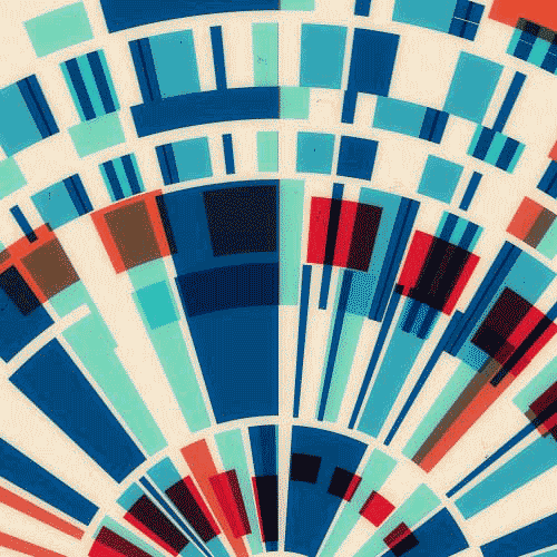 Minimal geometry design GIF on GIFER - by Morluzar