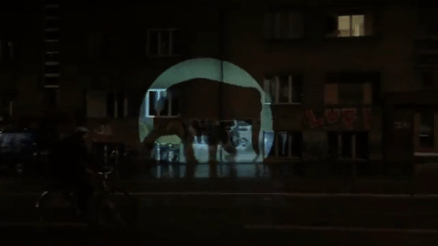 Projection mapping GIF on GIFER - by Shage
