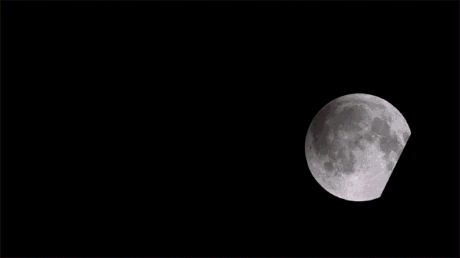 Moon timelapse check GIF on GIFER - by Daisar