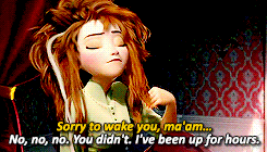 Frozen Anna Waking Up Gif Anna Waking Up Frozen GIFs | Tenor
