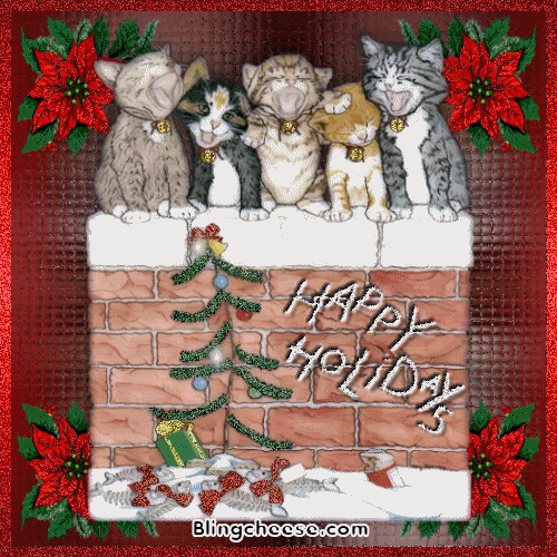 Animal christmas GIF on GIFER - by Laidora
