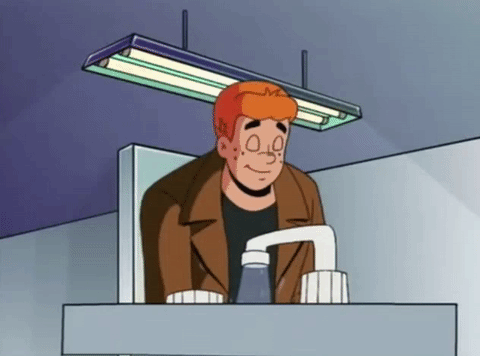 Archie comics sink invisible archie GIF on GIFER - by Fenrisho