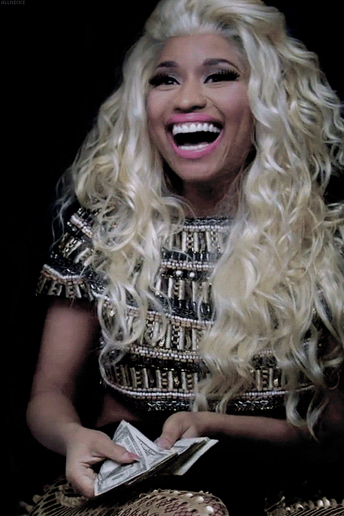 Nicki Minaj Laughing Gif Nicki Minaj Pout GIF Find & Share On GIPHY