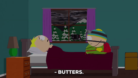 Night scared butters stotch GIF on GIFER - by Anaghma