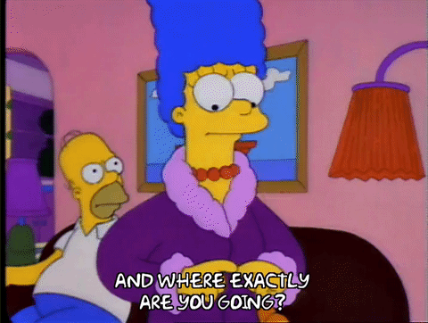 Homer simpson marge simpson GIF on GIFER - by Tat