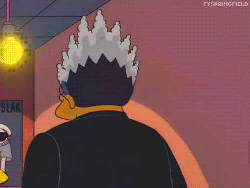 GIF simpsons the homer they fall reaçao - GIF animado em GIFER - de ...