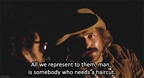 Easy rider jack nicholson hippie GIF on GIFER - by Moogur