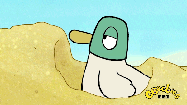 Duck cbeebies sarah duck GIF on GIFER - by Blackdweller