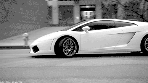 GIF lamborghini black and white car - animated GIF on GIFER - by Kazikree