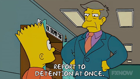 Bart simpson episode 3 season 18 GIF on GIFER - by Faurr