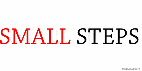 GIF inspiration weight loss small steps - animated GIF on GIFER - by ...