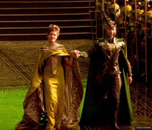 Tom hiddleston loki rene russo GIF on GIFER - by Beanis