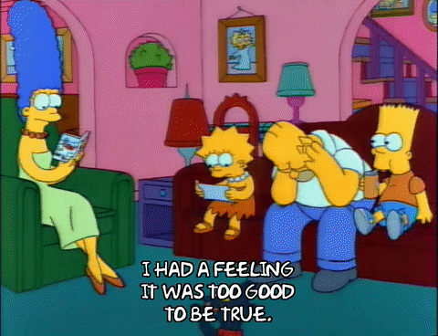 Homer simpson bart simpson season 3 GIF on GIFER - by Magda