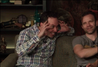 Taliesin jaffe sam riegel reaction GIF on GIFER - by Truthfire