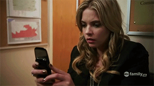 GIF ashley benson pll pretty little liars s01e01 - animated GIF on ...