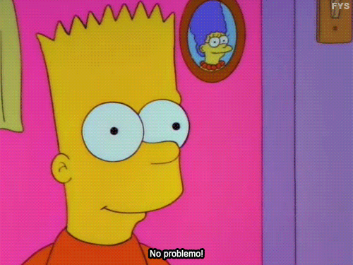 Bart Simpson Tumblr Gif