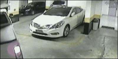 Parking cctv road rage GIF on GIFER - by Galkree