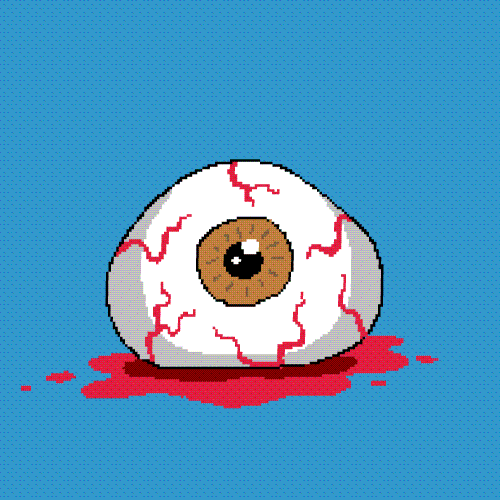 GIF ojo pixel eye - animated GIF on GIFER - by Bludsmasher