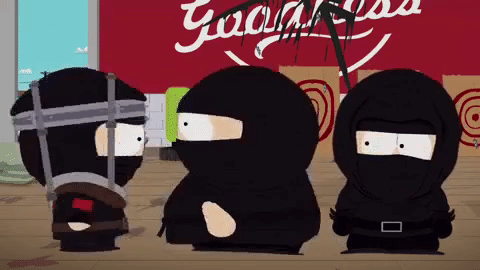 GIF south park naughty ninjas comedy central - animated GIF on GIFER ...