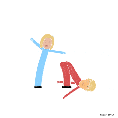 Illustration election GIF on GIFER - by Malari