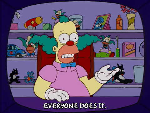 Season 16 episode 10 krusty the clown GIF on GIFER - by Lailsa