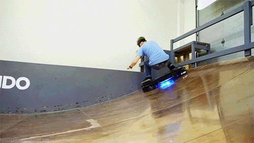 Skateboarding skateboard hoverboard GIF on GIFER - by Tholanim