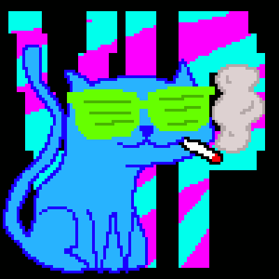Pixel cat pixel art GIF on GIFER - by Felonn