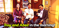 Community abed nadir troy barnes GIF on GIFER - by Opinius
